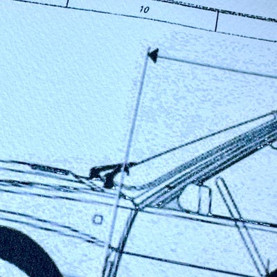 Mercedes W121 190SL Sport Roadster 1955-63 Construction Drawing ART ...