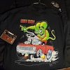 Official Rat Fink Kustoms Merc T-shirt Ed Big Daddy Roth Men's Black ...