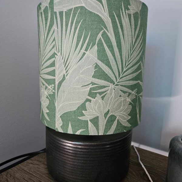 Midnight Bush Lampshade, Blue Lampshade, Native Flowers Australia, Lamp ...