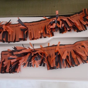 Free Shipping Paper Festooning Crepe Paper Garland Banner Black and ...