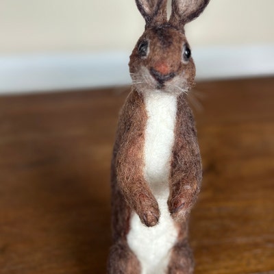 KIT ROMEO the RABBIT Needle Felting Kit, Needle Felted Rabbit, Complete ...