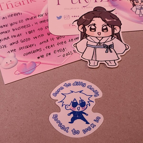 Alien Stage Doodle Sticker Set | Vinyl, Glossy - Etsy