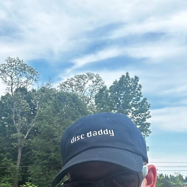 Disc Daddy Disc Golf Hat | Disc Golf Dad Hat | Disc Golf Swag | Frisbee ...