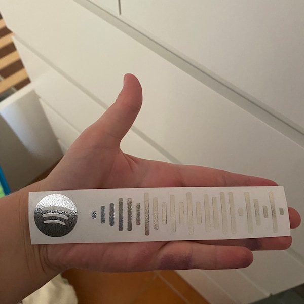 Custom SPOTIFY SCANNABLE Song Code | HOLOGRAPHIC Vinyl | Metallic Vinyl ...