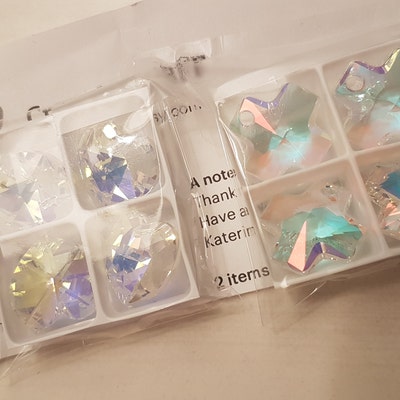 Jet Black Traditional Czech Glass MC Bicone Beads Rondell Diamond ...