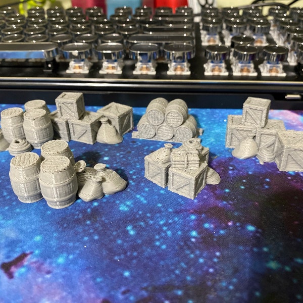 Cargo Piles Dnd Miniature Terrain, Dungeons and Dragons, D&D, Wargaming ...