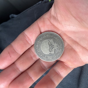 Dum Spiro Spero Coin EDC Reminder Coins Hope Challenge - Etsy