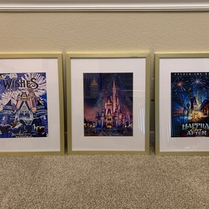 Happily Ever After Firework Show Poster Disney Attraction Poster Disney ...