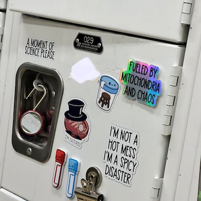 Neuro Stickers Medical Puns Set of 8 Vinyl Stickers - Etsy