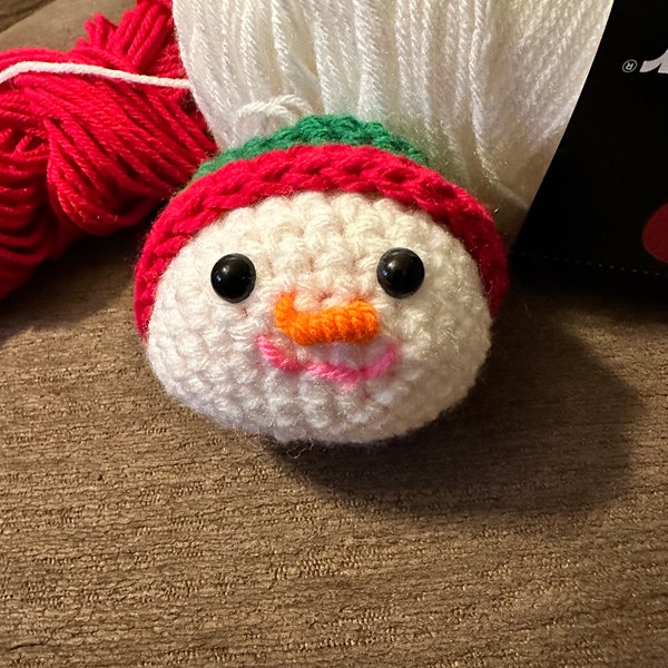 Crochet Snowman Bauble Pattern - PDF Pattern Digital Download in ...