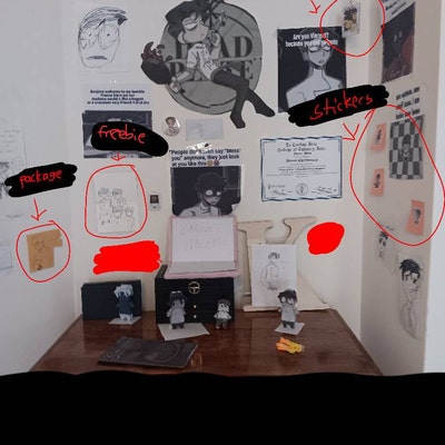 Preorder Fanmade Deadplate Stickers 2in - Etsy