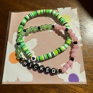 Wicked Inspired Bracelet Set-perfect Gift for Broadway Musical Fans ...