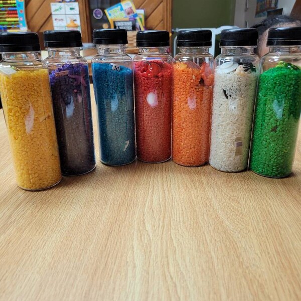 Minecraft - Creeper - Sensory Bin Activity Kit for Kids - Etsy