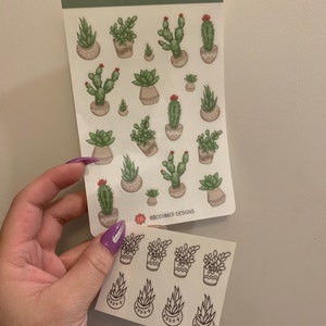 Soju Bullet Journal Mini Sticker Sheet/ Soju Stickers/ Korean Sticker ...