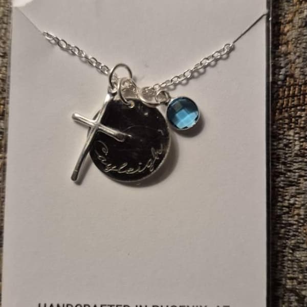 Confirmation Necklace • Confirmation Gift • Cross Necklace With ...
