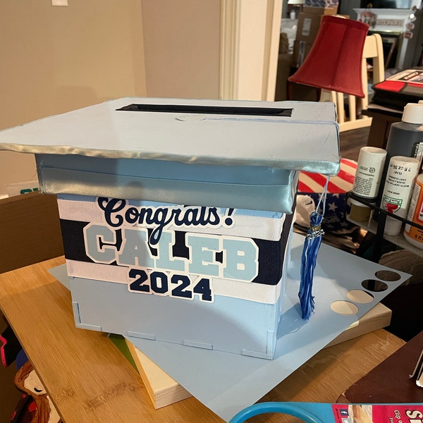 Graduation Cap Gift Box, SVG, Laser Cutting File - Etsy