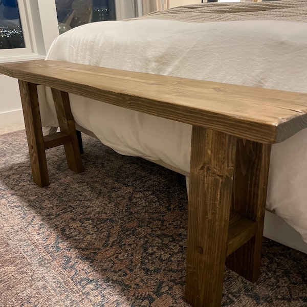 Solid Wood Rustic Entryway Table/ Console Table / Hall Table - Etsy