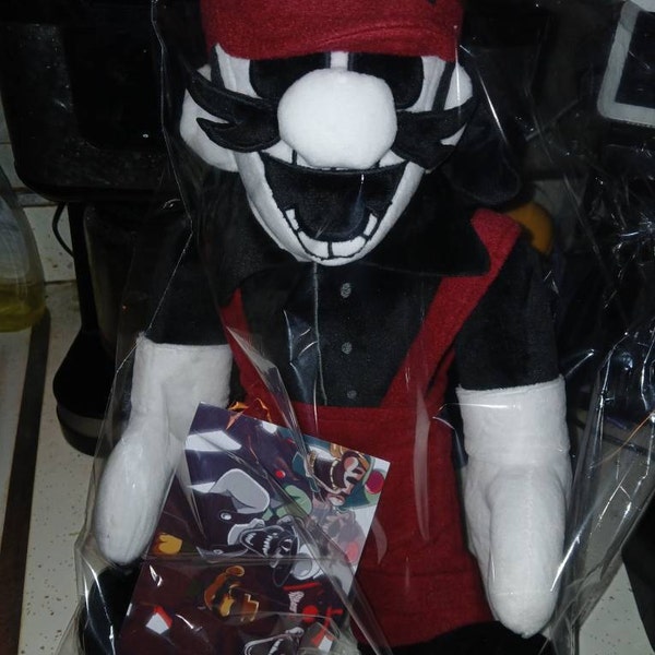 MX. Mario '85. FNF. Mario's Madness. Large Plush Toy. Size 19 Inch(50 ...