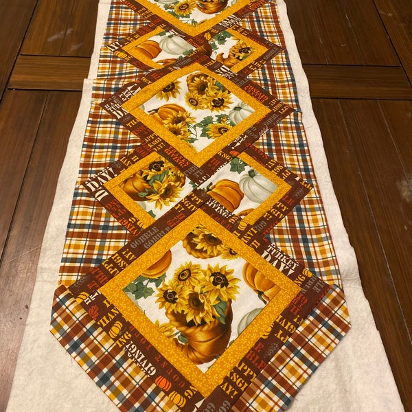 Francis Table Runner - PDF PATTERN -upgrade to Video Tutorial Available ...