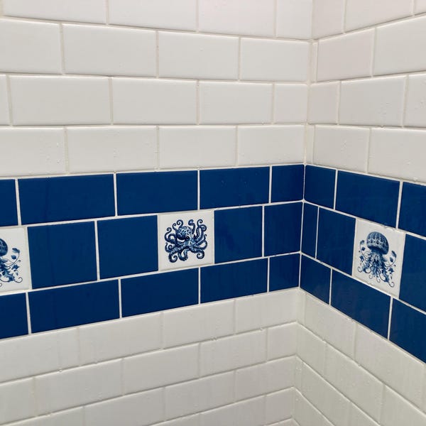 Delft Blue Macaron, Delft Blue Tile, Tile, Delft Blue Tiles, Delft Blue ...