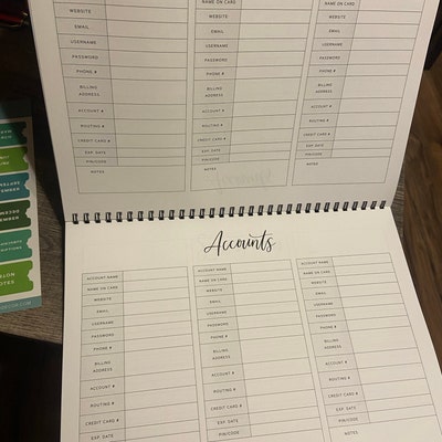 Bill Tracker Journal Pay Bills on Time Bill Tracker™ Journal Budget ...