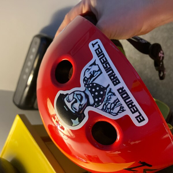 Custom Derby Name Sticker With Personalized Graphic | Helmet Decal ...