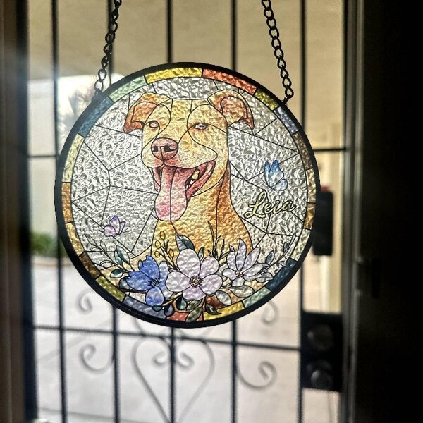 Hummingbird Stained Glass Suncatcher, Hummingbird Window Hanging, Gifts for Mom, Indoor Decor ...