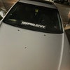 Impulsive Windshield Banner // JDM Sticker, Vinyl Decal, Car Decor, JDM ...