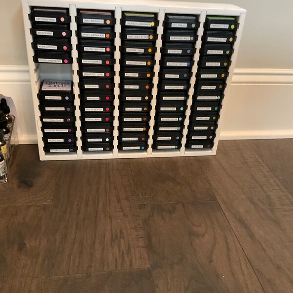 60 Slot High Profile Distressed Ink Storage for Tim Holtz Style Ink ...