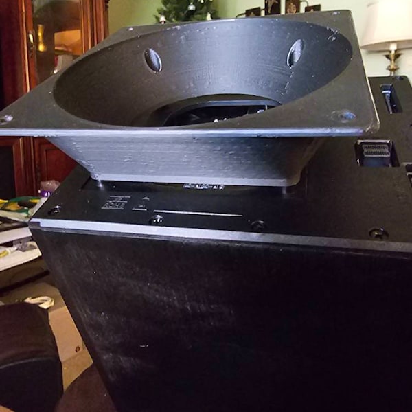 120mm to 80mm Centered Offset FAN ADAPTER Flow Converter PC Mod Custom ...