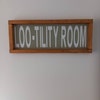 Laundry Sign, Utility Room Sign, Laundry Room Decor Framed Wooden Sign ...