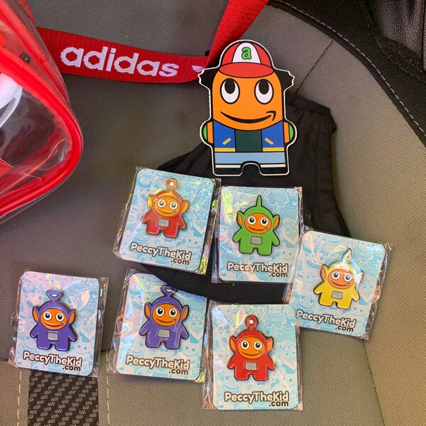 Mama Peccy Off-set Pin (glitter) - Etsy