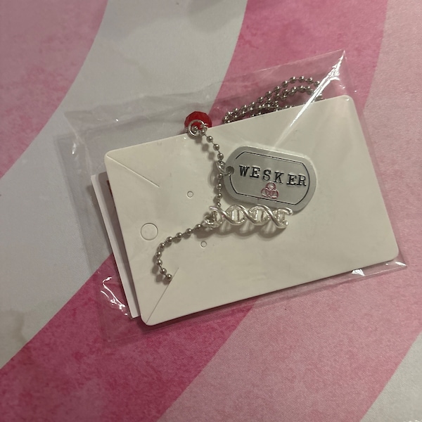 RE Character Dog Tag Necklaces - Etsy