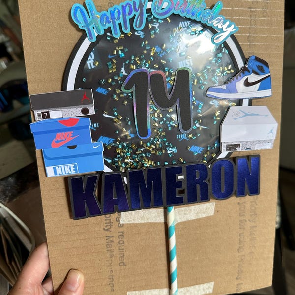 Book Cake Topper | Books | Book Lover Cake Topper | Reader ...