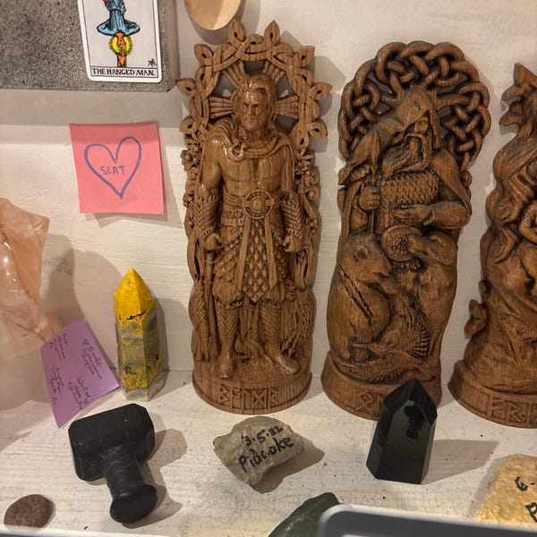 Baldr Statue – Beloved God From the Poetic Edda in North Mythology and ...