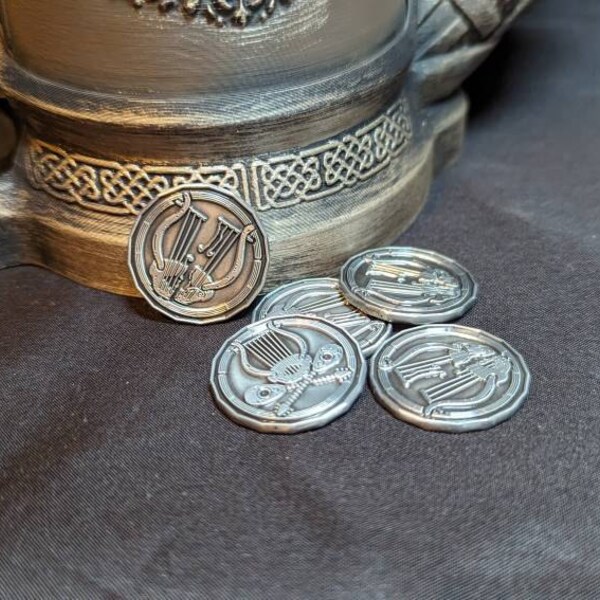 Barbarian Class Coin: Dungeons and Dragons Token, Tabletop Gaming ...