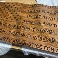 CNC Stl 3D Waving American Flag. Beautiful Highly Detailed - Etsy Canada