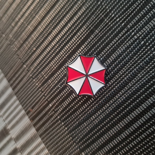 Umbrella Corporation Style Pin (max.dim 22mm) Resident Evil - Enamel ...