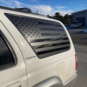 Fits 2015-2023 GMC Canyon Rear Middle Sliding Window American Flag ...