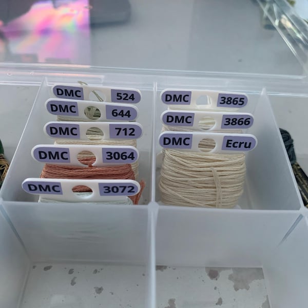 Classic Colorworks Thread Drop Labels Organize Your Overdyed Thread on ...