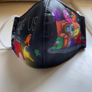 Kids Face Mask Super High Quality 3D Printed Characters. 3 - Etsy