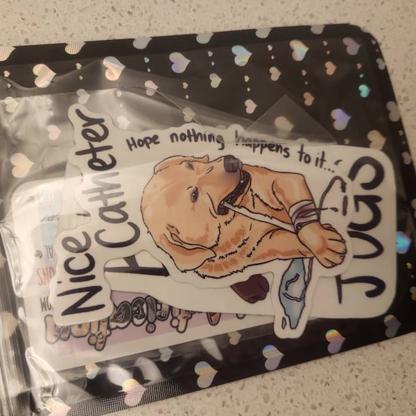 IV Catheter Sticker, Waterproof Sticker, Laminated Sticker, Vet Med ...