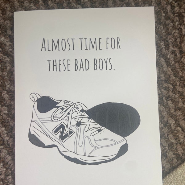 Funny New Balance Card for Birthdays, Father's Day, New Dad ...