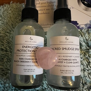 Reiki Infused Fertility Essential Oil Roll on Crystal | Etsy