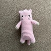 Small Long Cat Crochet Pattern. Make Your Own Cute Amigurumi Long Cat ...