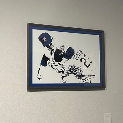 Bret Hart Art Print Awesome Poster of the Bret the Hitman Hart // the ...