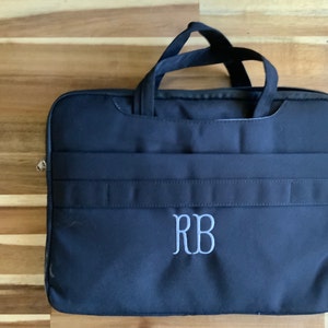 Monogrammed Laptop Sleeve, Custom Laptop Tablet Case, Personalized ...