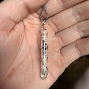 Synergy 12 Stones Crystal Power Pendant Moldavite Natrolite Satyaloka ...