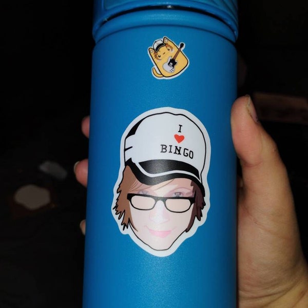 Flying V Style Guitar Sticker - Etsy