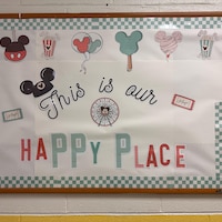 Boho Bulletin Board Kit, Retro Classroom Decor Valentine Bulletin Board ...